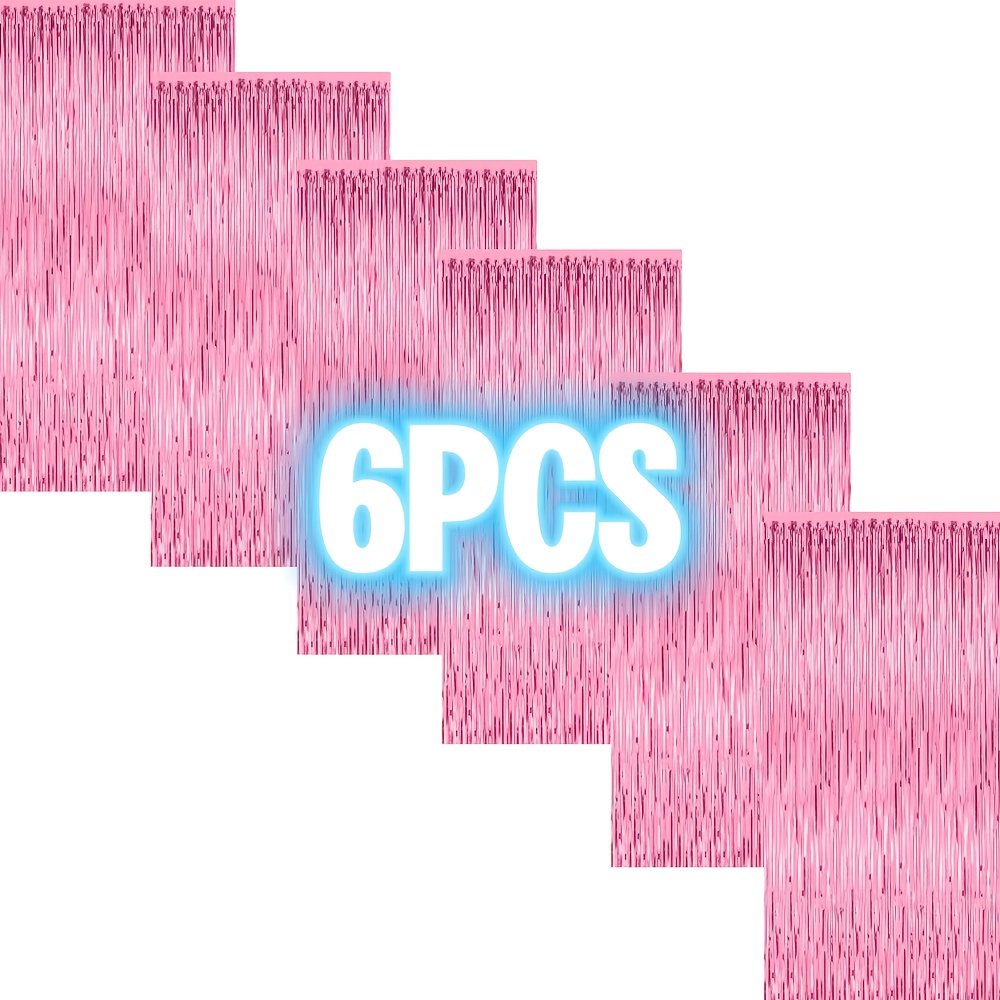 6 Pink Rain | Glossy, Sparkling, Laser, Wavy Laser, Macaron, Neon ...