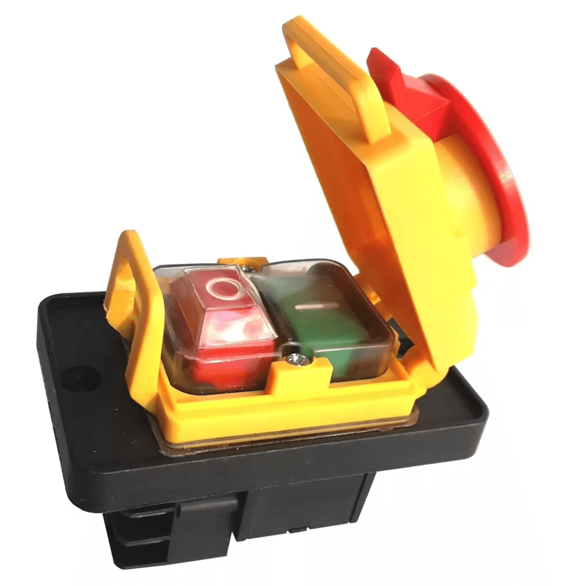 6 Pins Pushbutton Switch Industrial Waterproof Electromagnetic Push ...