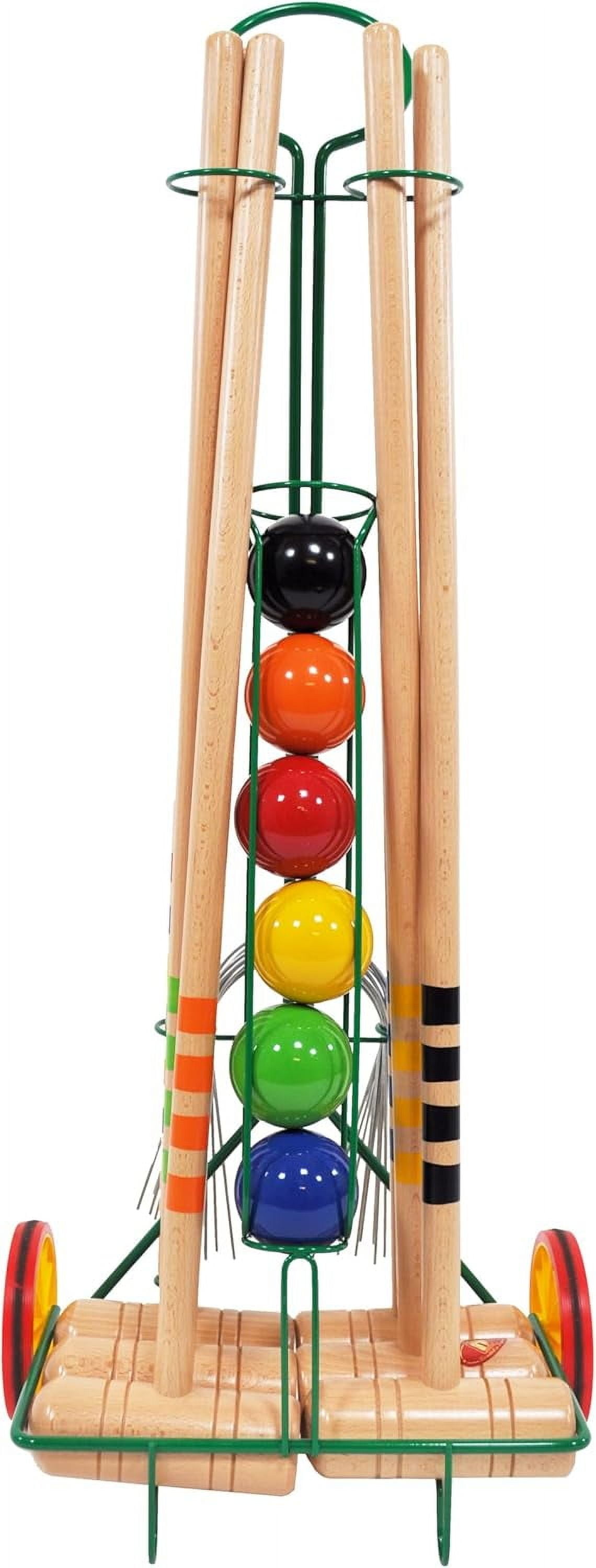 6 Player Croquet with Trolley, (10-09206) - Walmart.com