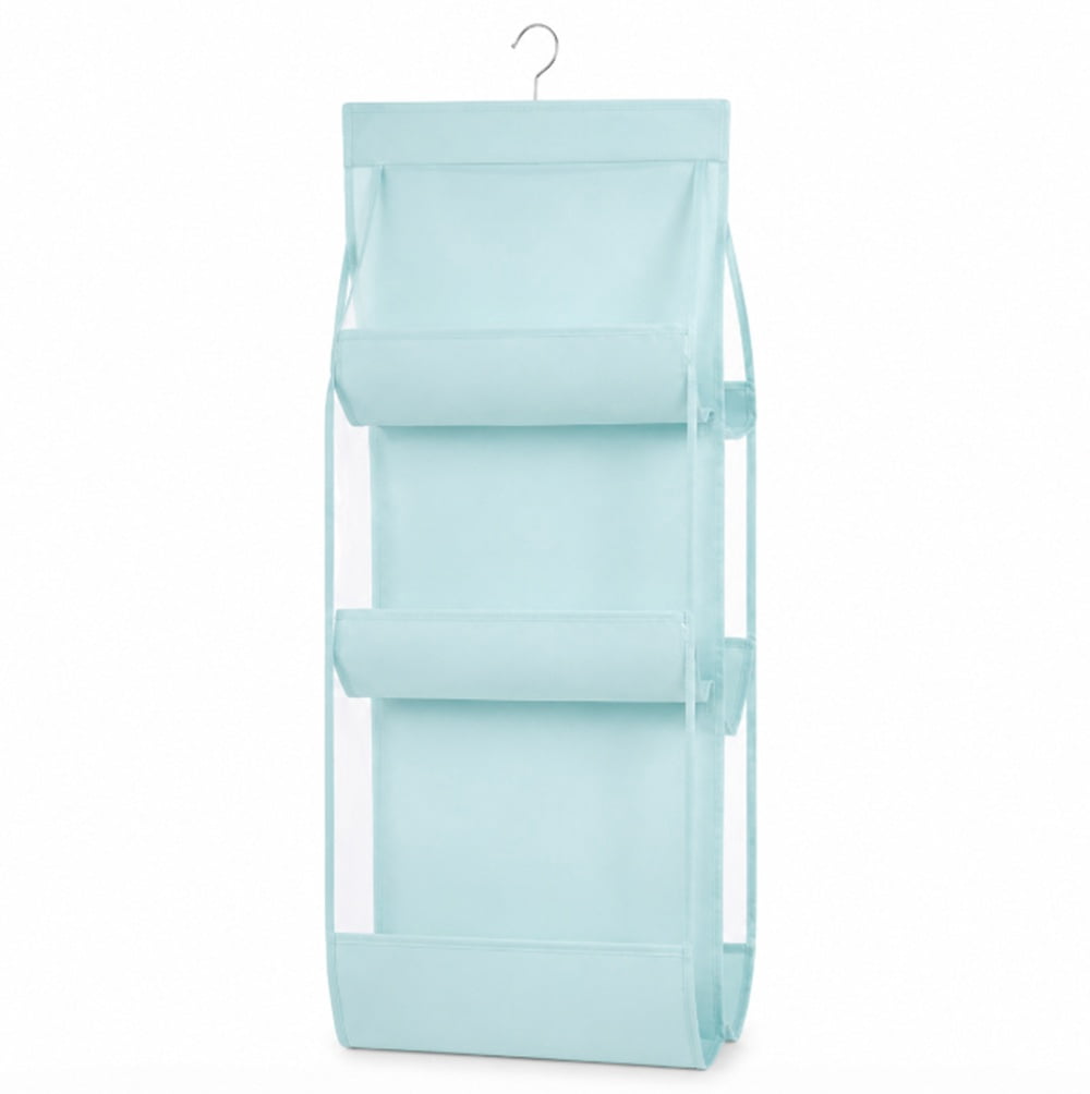 6 Pocket Hanging Handbag Organizer, Closet Bag Storage Holder for ...