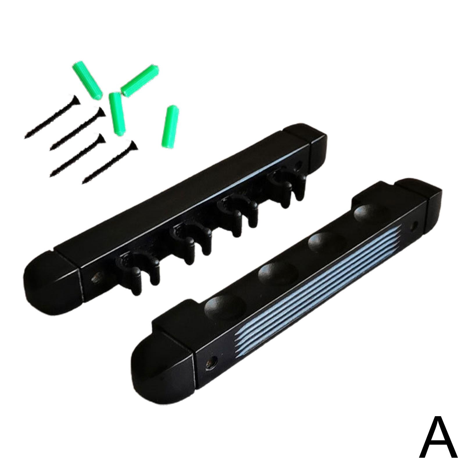 6 Pool Billiard Cue Rack Table Sticks Cue Clips Pool Stick Balls GX ...