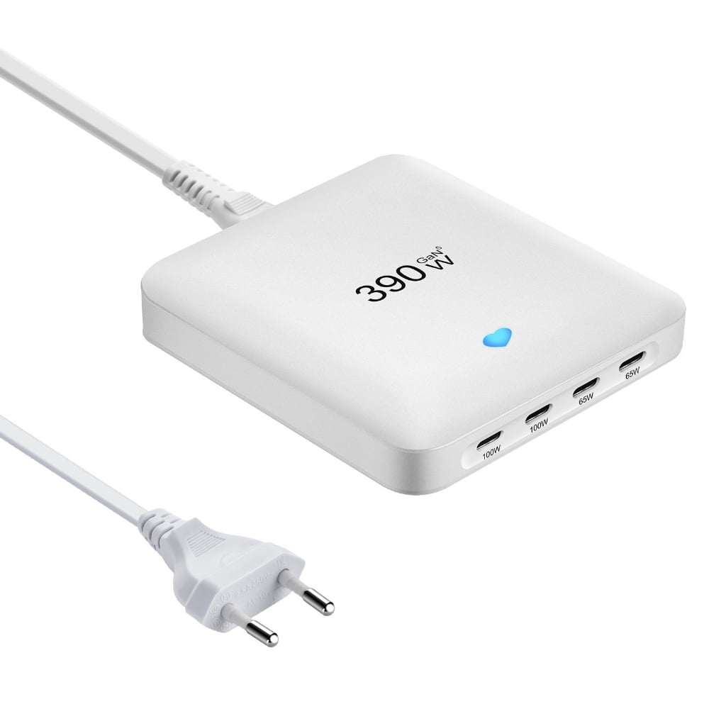6 Port Fast Charging Adapter 390W Thin Chargers with Small Power ABS ...