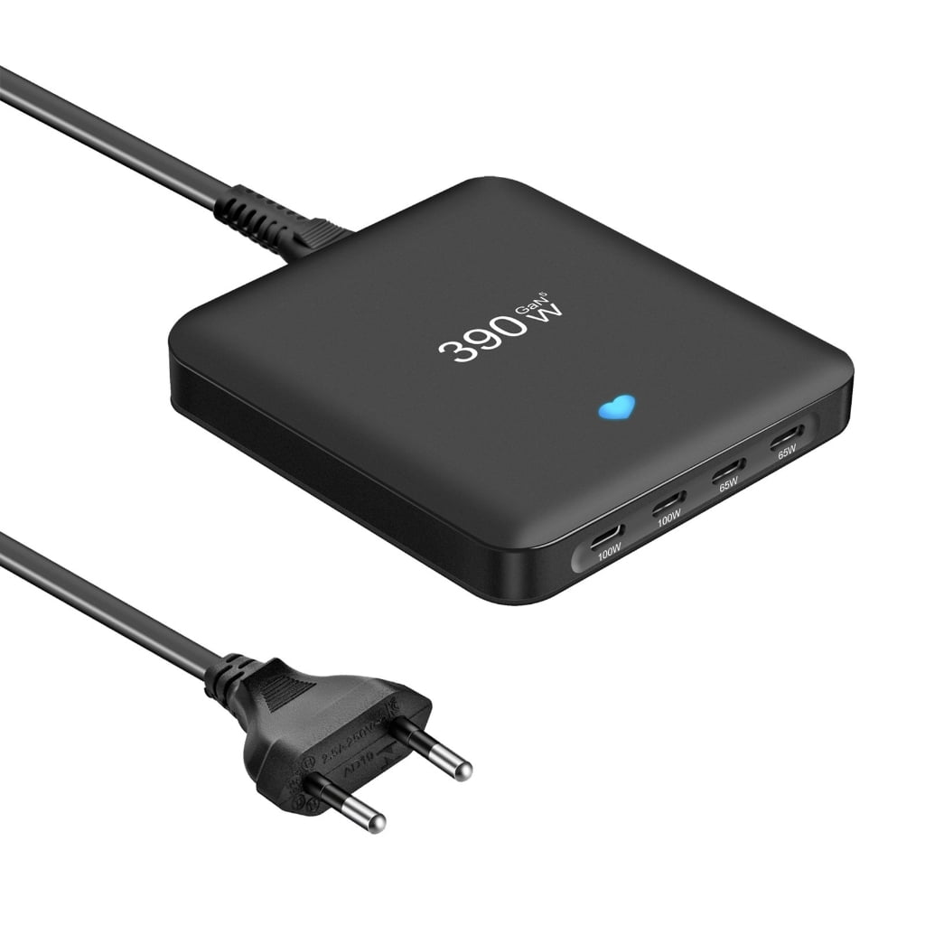 6 Port Fast Charging Adapter 390W Thin Chargers with Small Power ABS ...