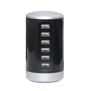Onn 4-Port USB Charging Tower with Outlet, White - Walmart.com