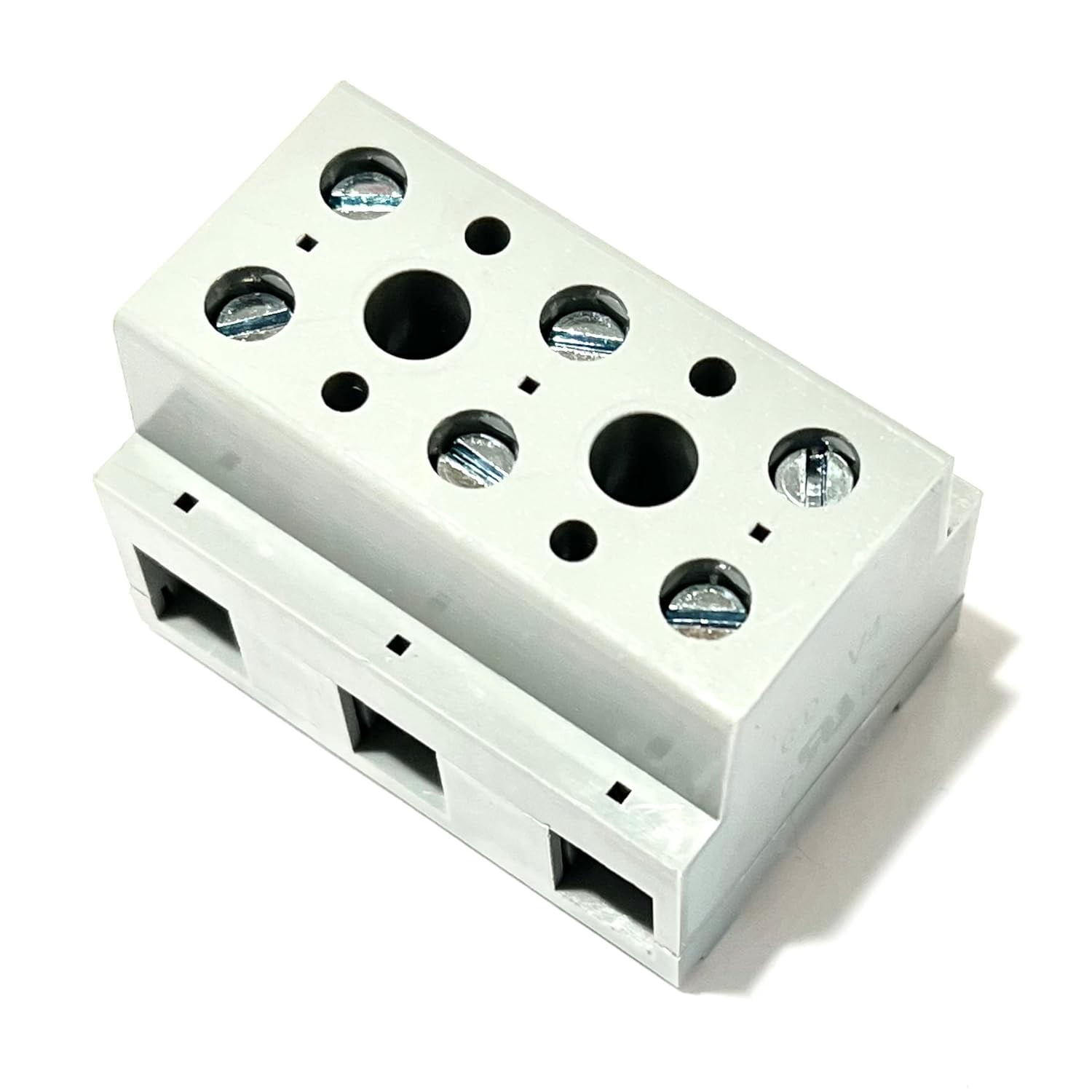 6 Position 600V 65 Amp 2200 VAC 17.0Mm Spacing Heavy Duty Terminal ...