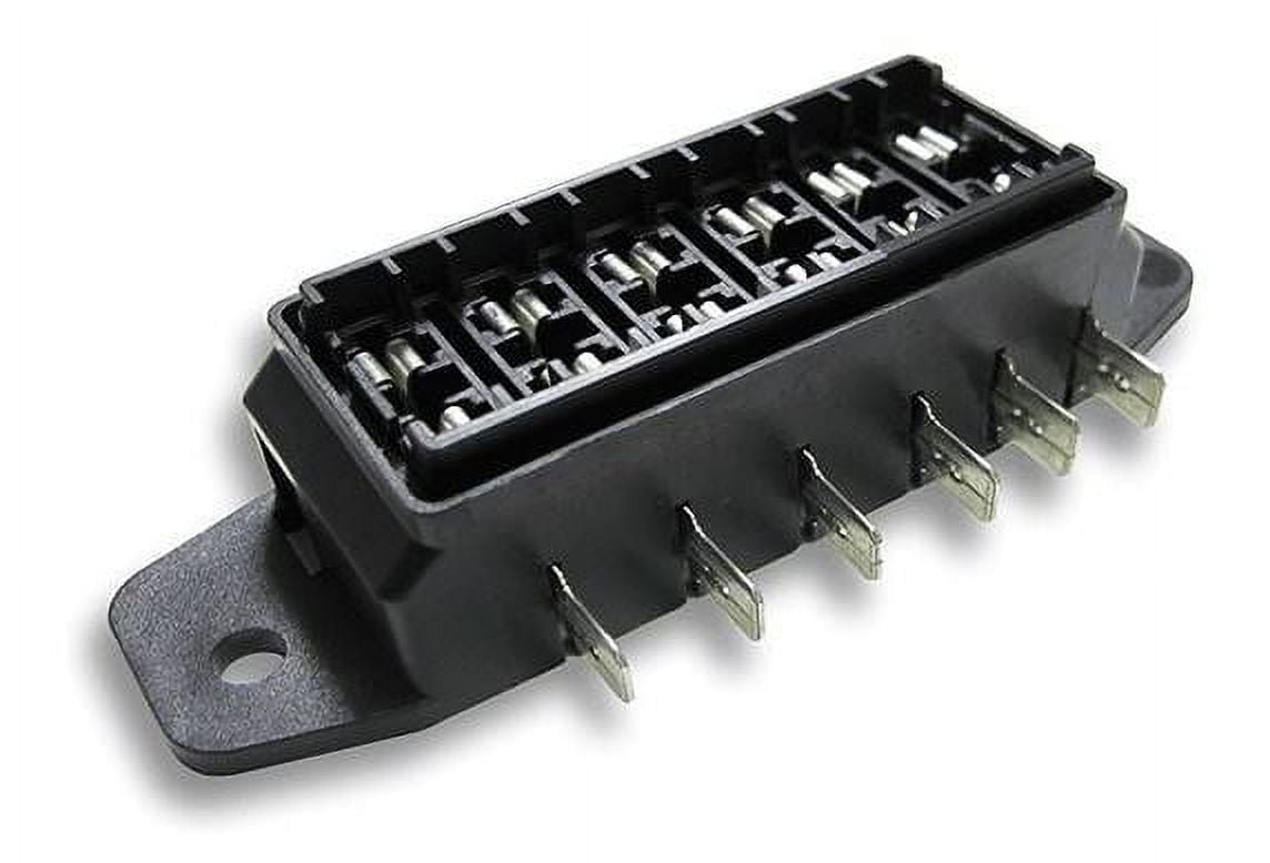 6 Position Micro/ATR Compact Fuse Panel (1 per pack) - Walmart.com