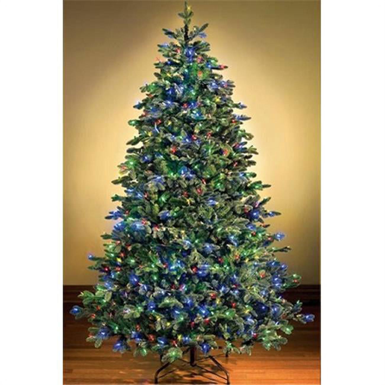 6 Pre-Lit LED Multi Colored Sequoia Tree with stand - Walmart.com