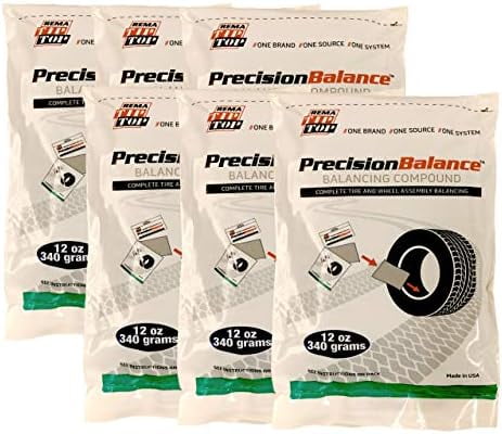 6 PrecisionBalance Tire Balancing Compound Beads Kits - Drop in Bags ...