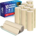6” Premium Elastic Bandage Wrap - 10 Pack - Hook & Loop Closures - Wide ...