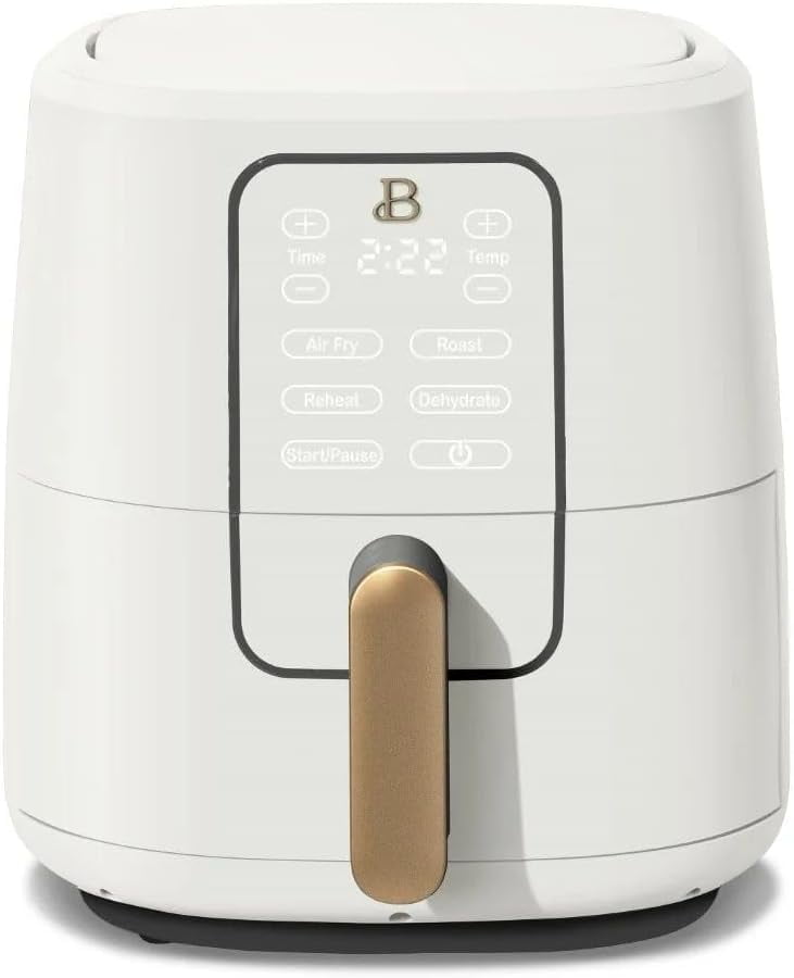 6 Qt Air Fryer with TurboCrisp Technology, Touch-Activated Display ...