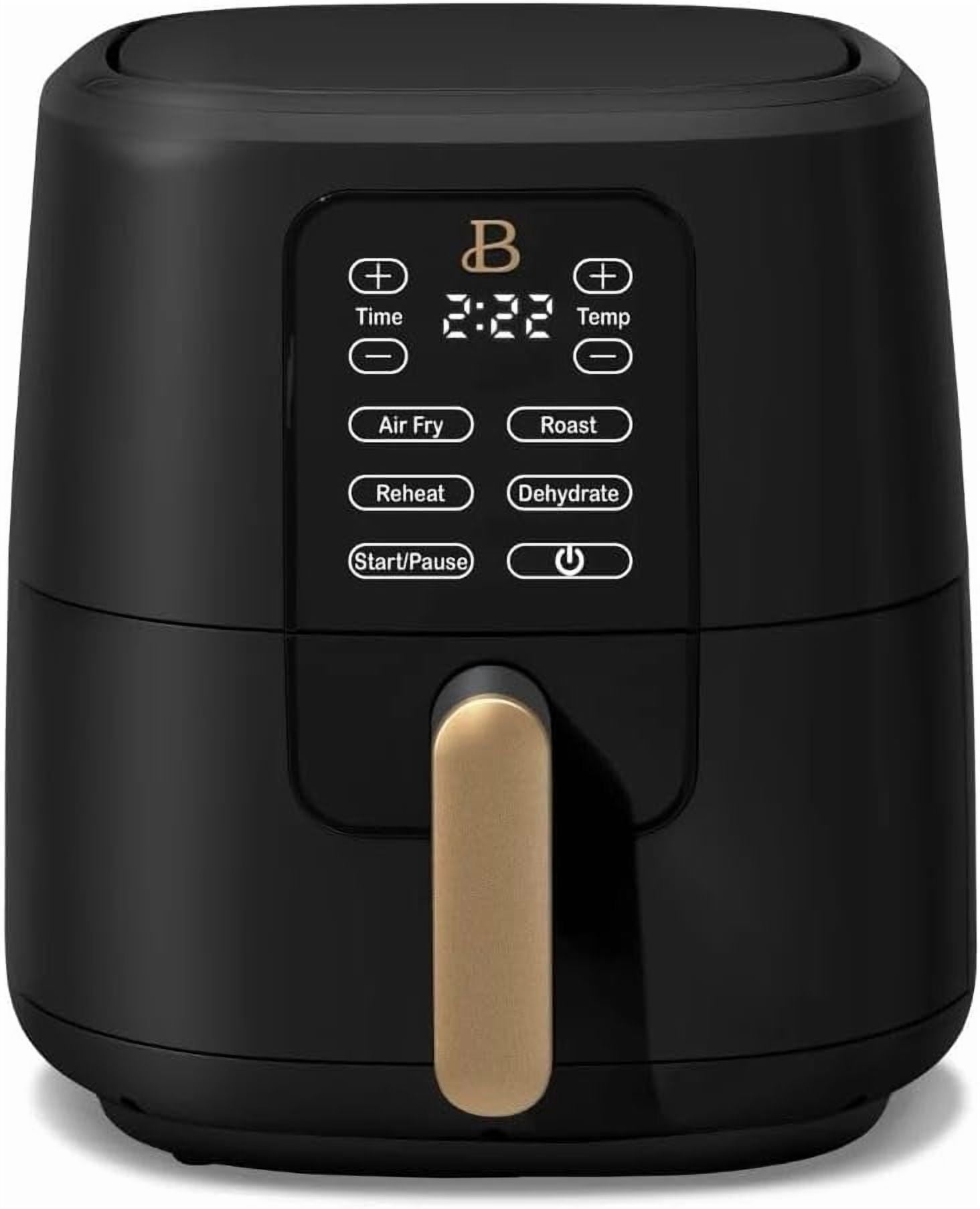 6 Qt Air Fryer with TurboCrisp Technology, Touch-Activated Display ...