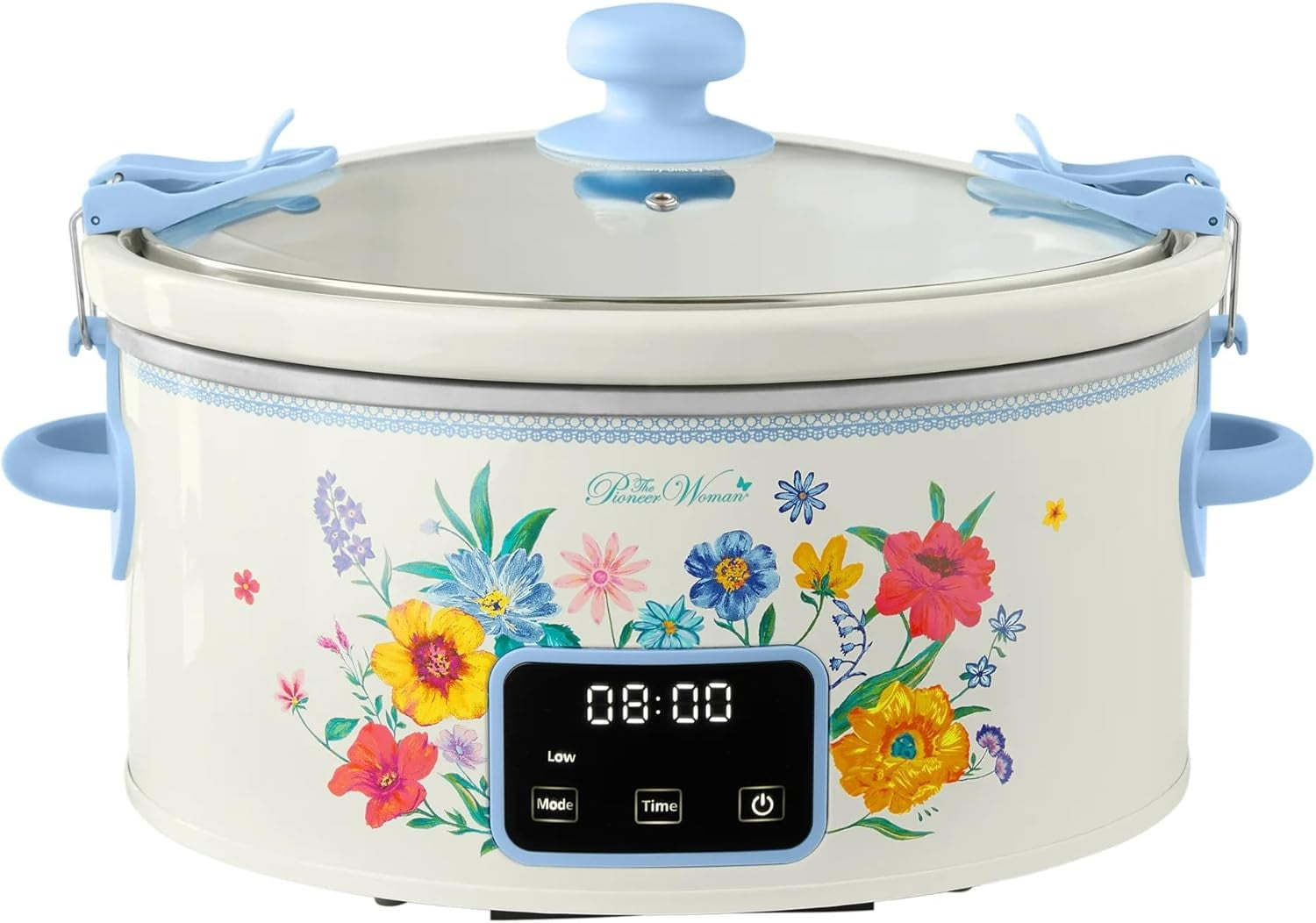 6 Qt Digital Slow Cooker, Programmable Touchscreen, Locking Lid, High ...