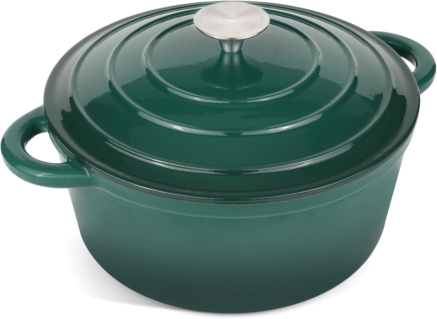 6 Quart Enameled Cast Iron Dutch Oven Pot with Lid, Oven Safe up to 500 ...