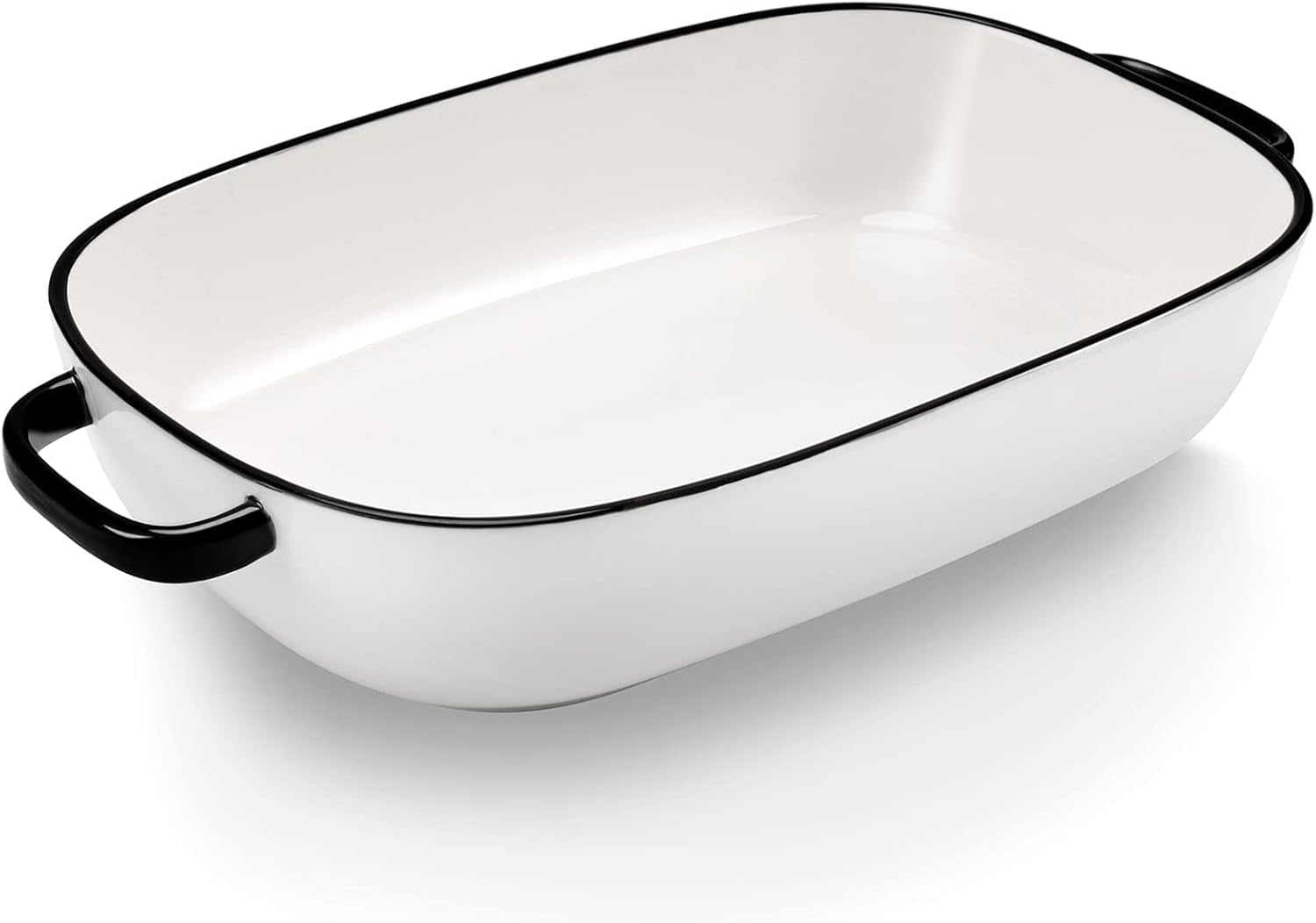 6 Quart Large Rectangular Baking Dish, 16x11 Inches Ceramic Baking Pan ...