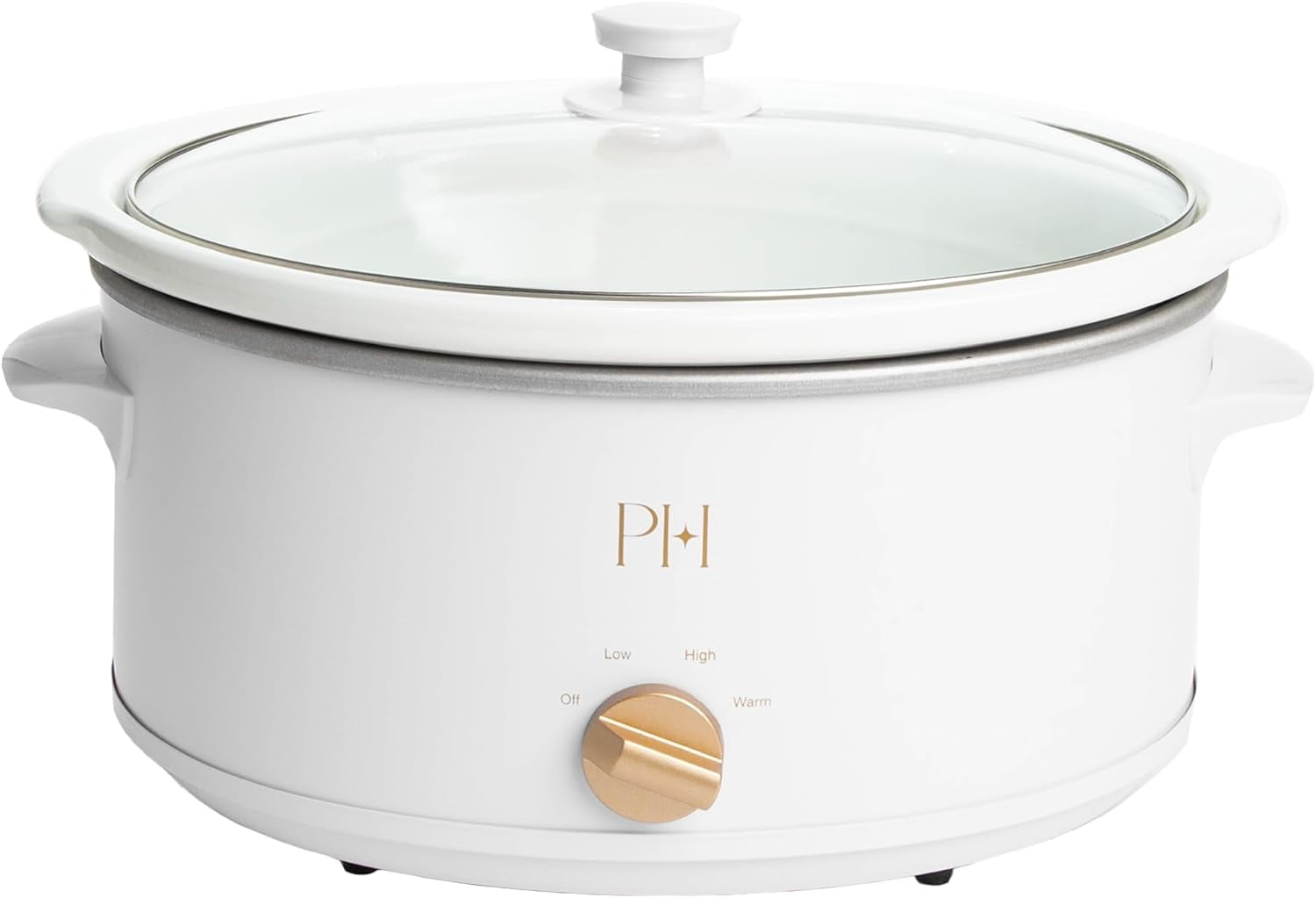 6-Quart Manual Slow Cooker, Features Three Settings (Low, High, Warm ...