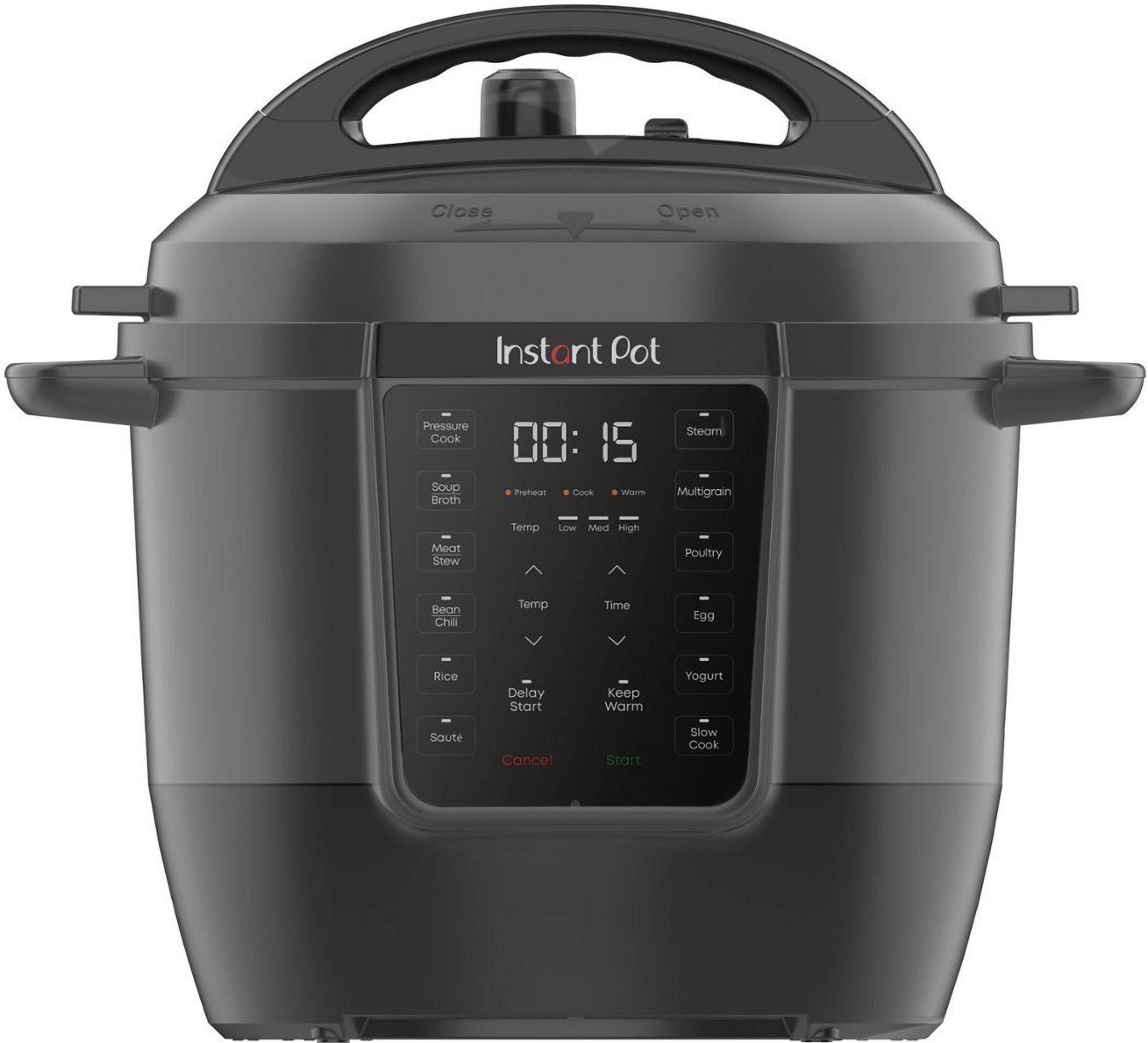 6-Quart Multi-Cooker (Black) – Fast & Versatile Cooking for Home ...