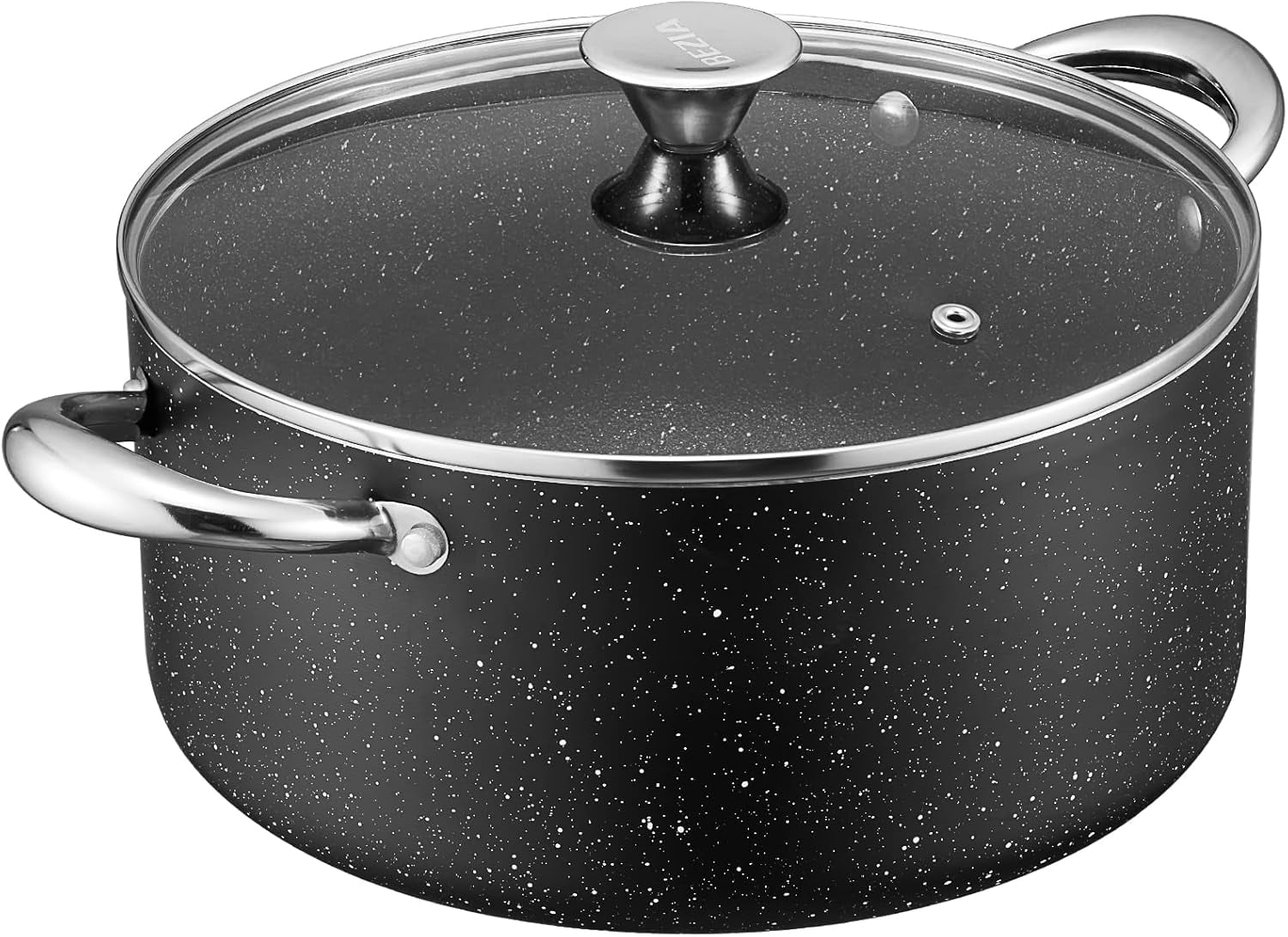 6 Quart Nonstick Cooking Pot with Lid, Induction and Oven Safe, Perfect ...
