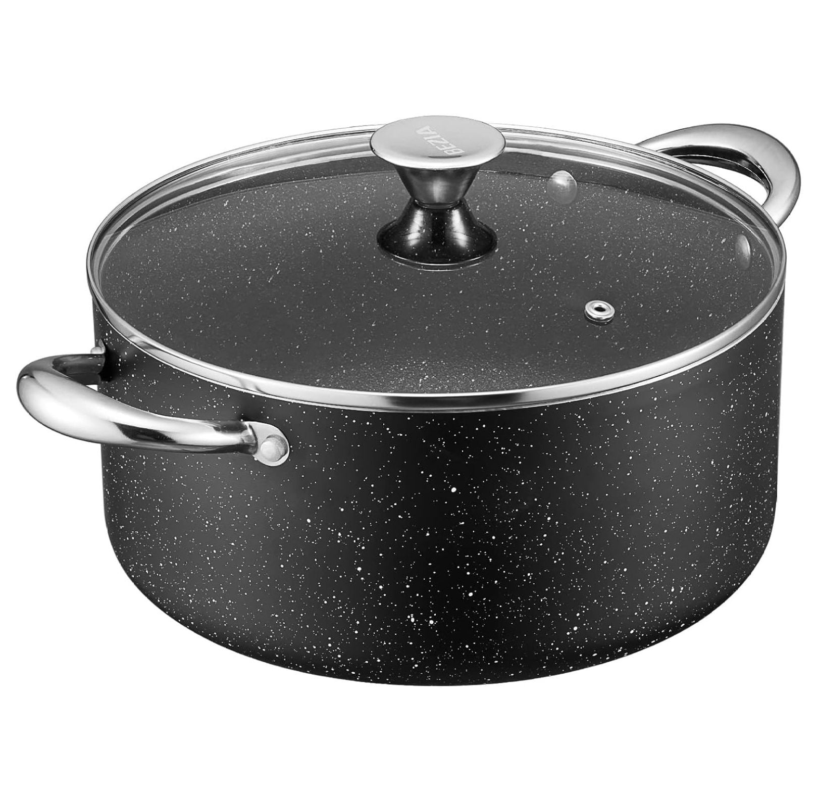 6 Quart Nonstick Cooking Pot with Lid, Induction and Oven Safe, Perfect ...
