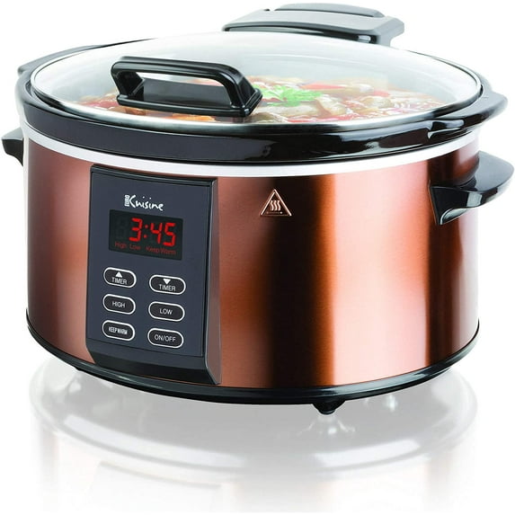 6 Quart Programmable Slow Cooker - Best Digital Slow Cooker for Large ...