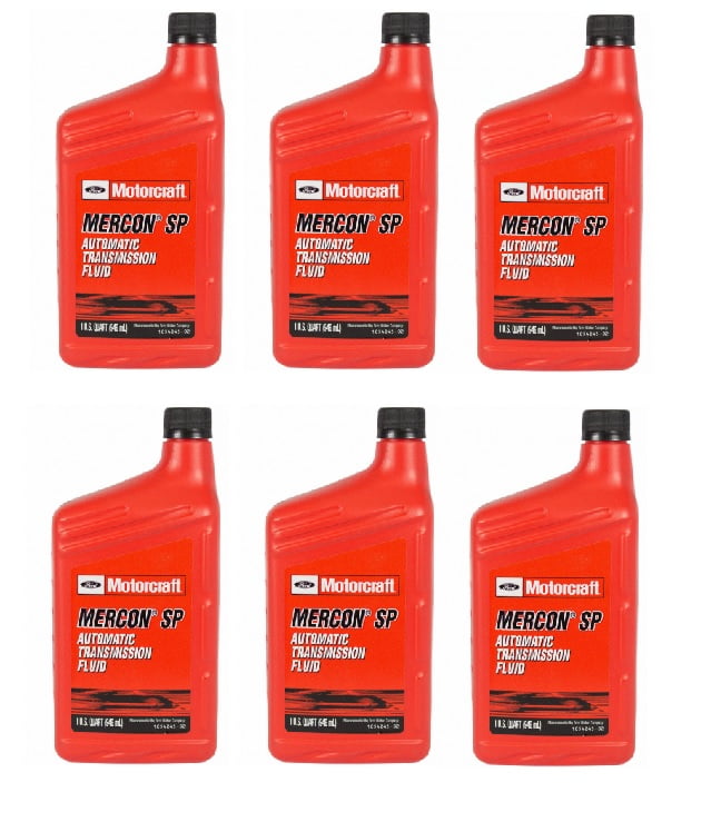 6 Quarts Auto. Trans. Fluid ATF FORD Motorcraft MERCON SP MPN XT6QSP ...