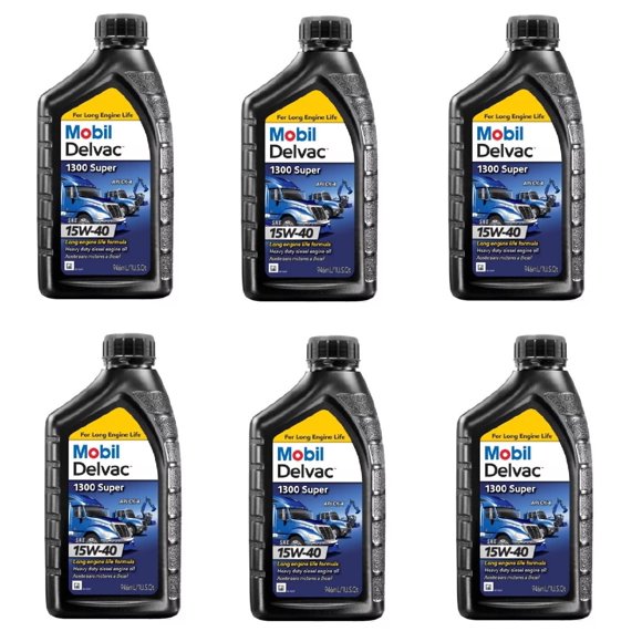 15w40 Mobil Delvac Oil in Mobil 1 Oil - Walmart.com