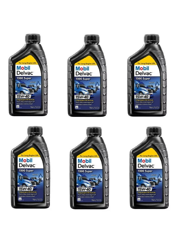 15w40 Mobil Delvac Oil in Mobil 1 Oil - Walmart.com