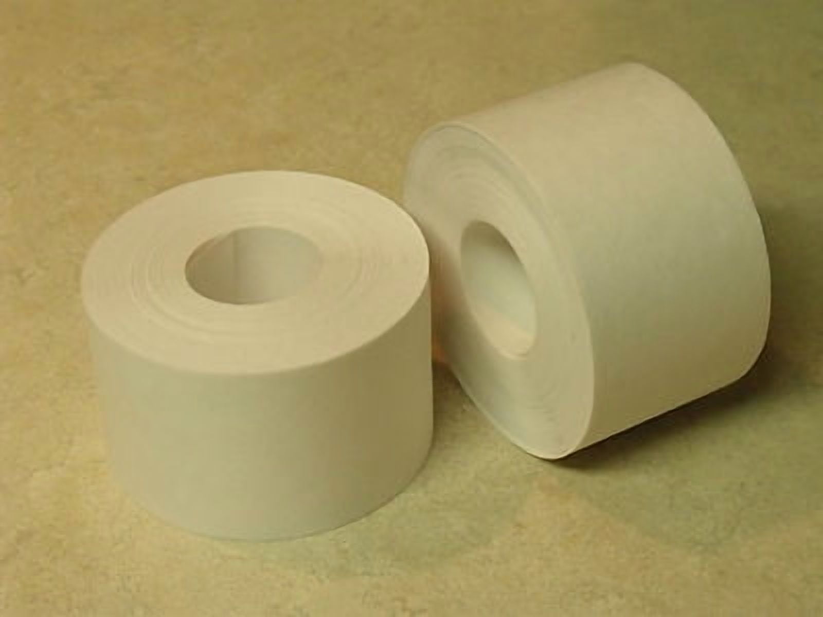 6 ROLLS - 2" x 100 Feet Each - Water Activated WHITE KRAFT PAPER TAPE ...