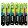 6 Reach Toothbrush Crystal Clean FIRM Bristles Hard Toothbrushes with ...