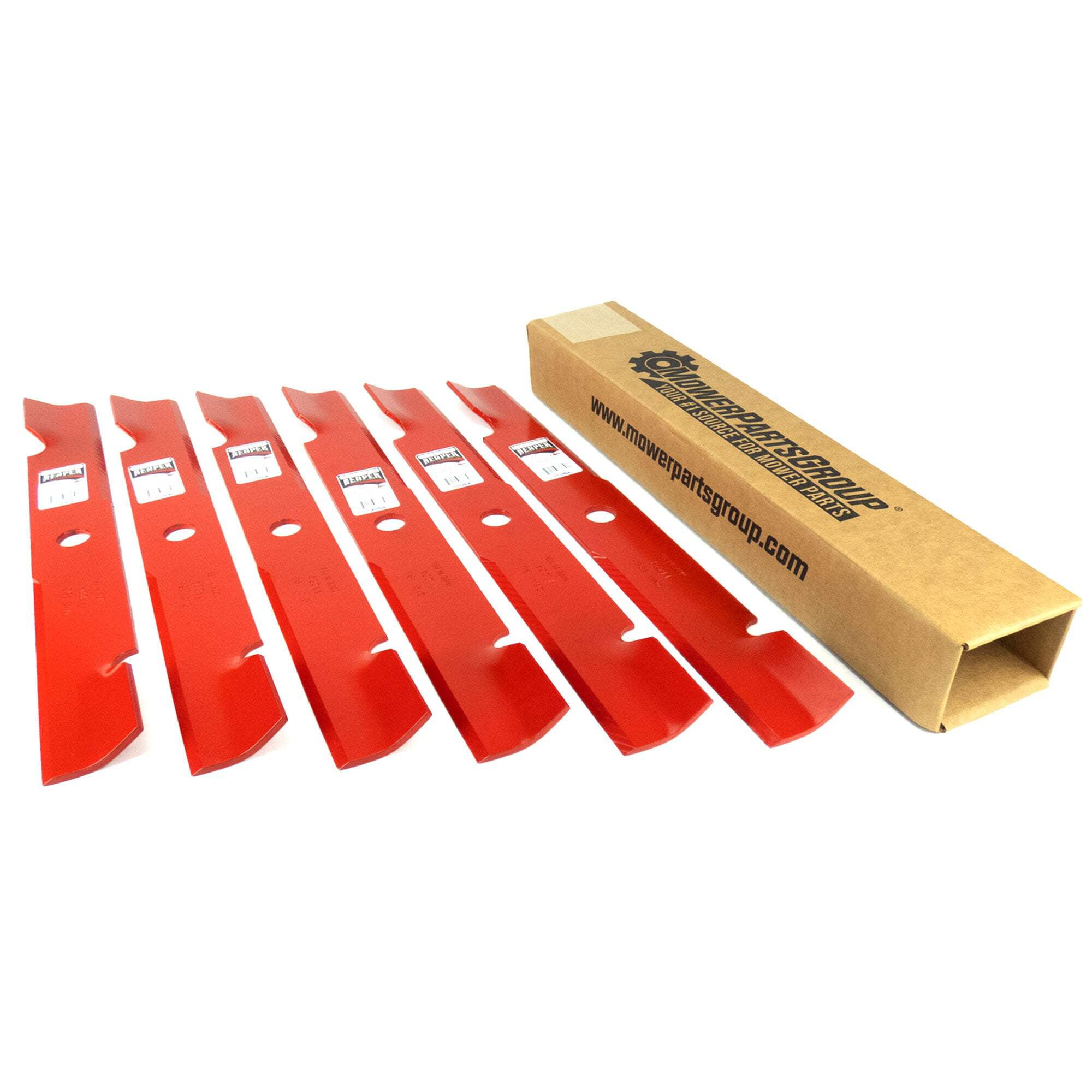 (6) Reaper Blades Fits Exmark 60" 103-6403 103-6403-S 103-6383 140-1240 ...