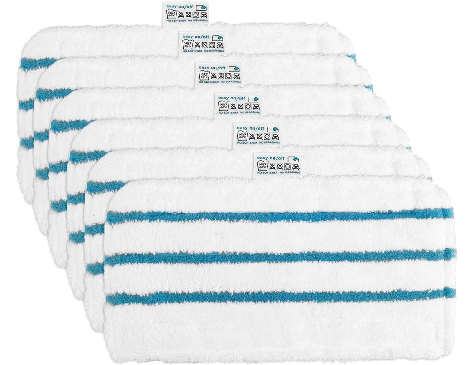 6 Replacement Microfiber Cloths for Black Decker Steam Mop Alternative ...