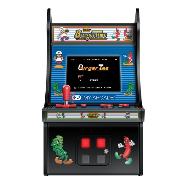 6" Retro Burgertime Micro Arcade - Walmart.com