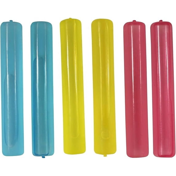 6 Reusable Ice Cube Sticks Freezable Water Bottle Cooling Rods (6 ...