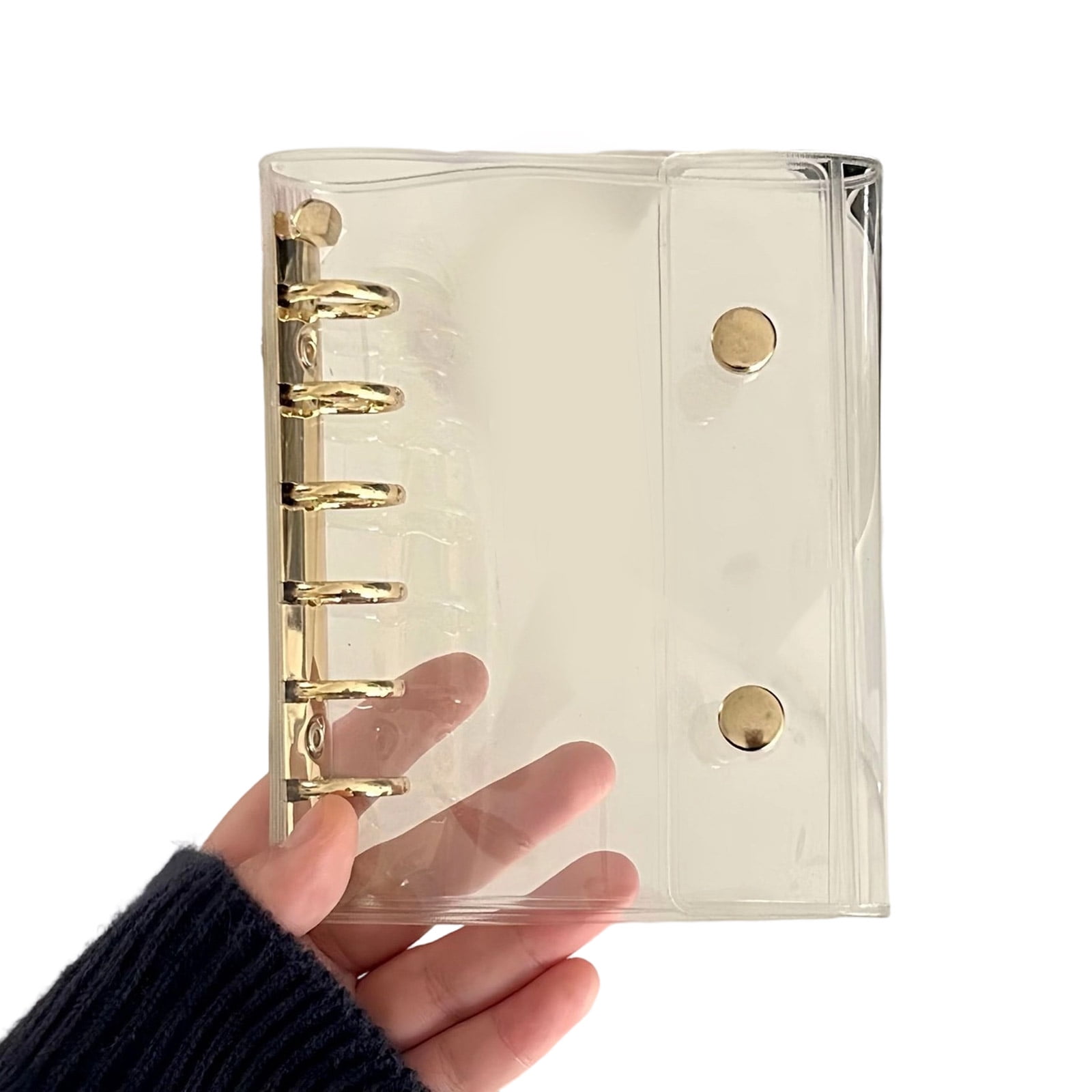 6 Rings PVC Binder Covers Card Folder Covers Water Resistant 6 Hole ...