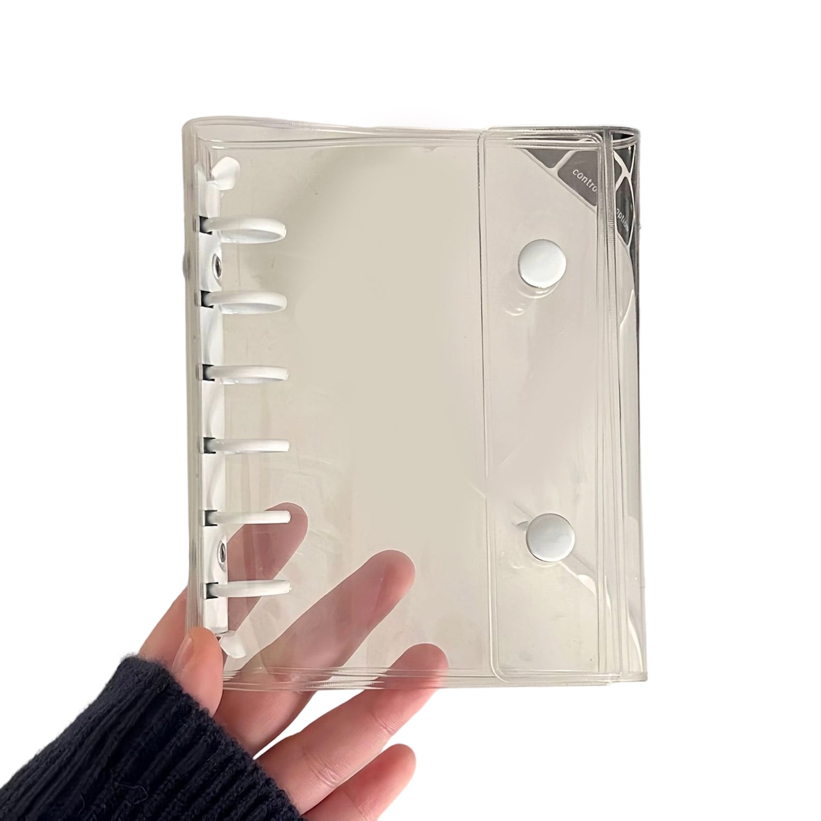 6 Rings PVC Binder Covers Card Folder Covers Water Resistant 6 Hole ...