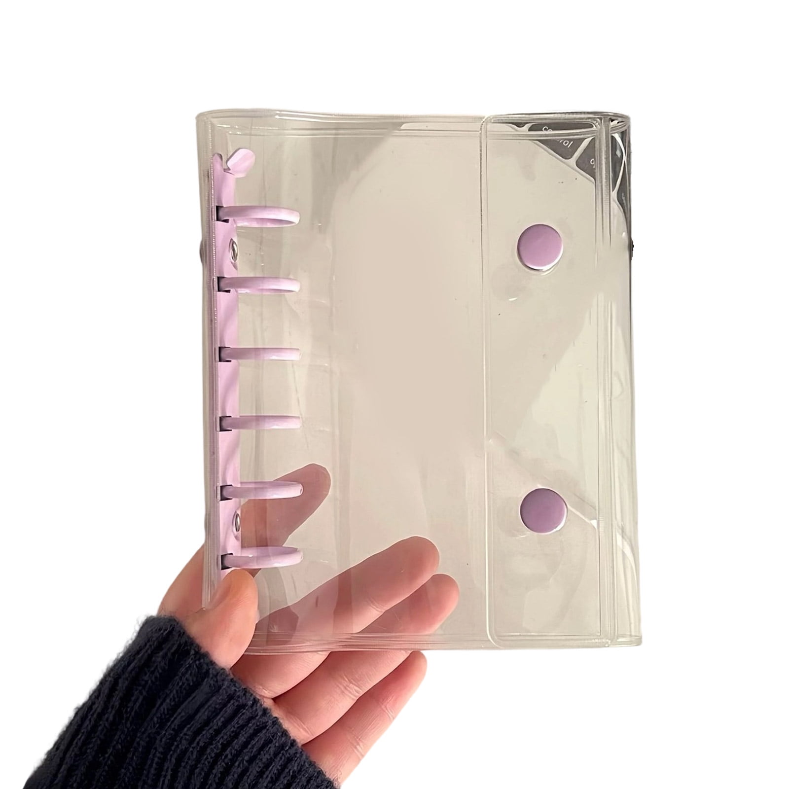 6 Rings PVC Binder Covers Card Folder Covers Water Resistant 6 Hole ...