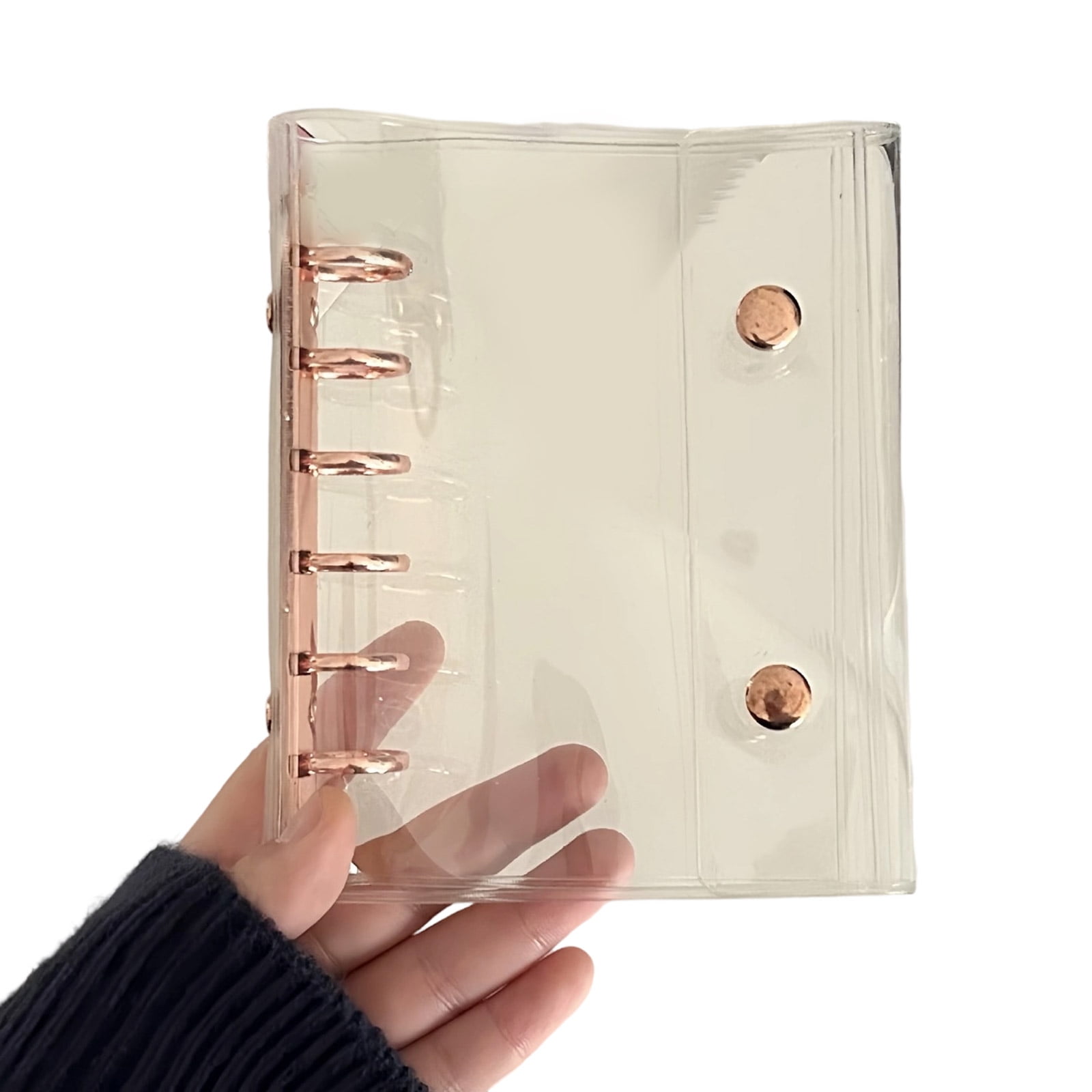 6 Rings PVC Binder Covers Card Folder Covers Water Resistant 6 Hole ...