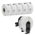 6 Roll Compatible Labels for Brother DK-11201 Standard Address Labels ...