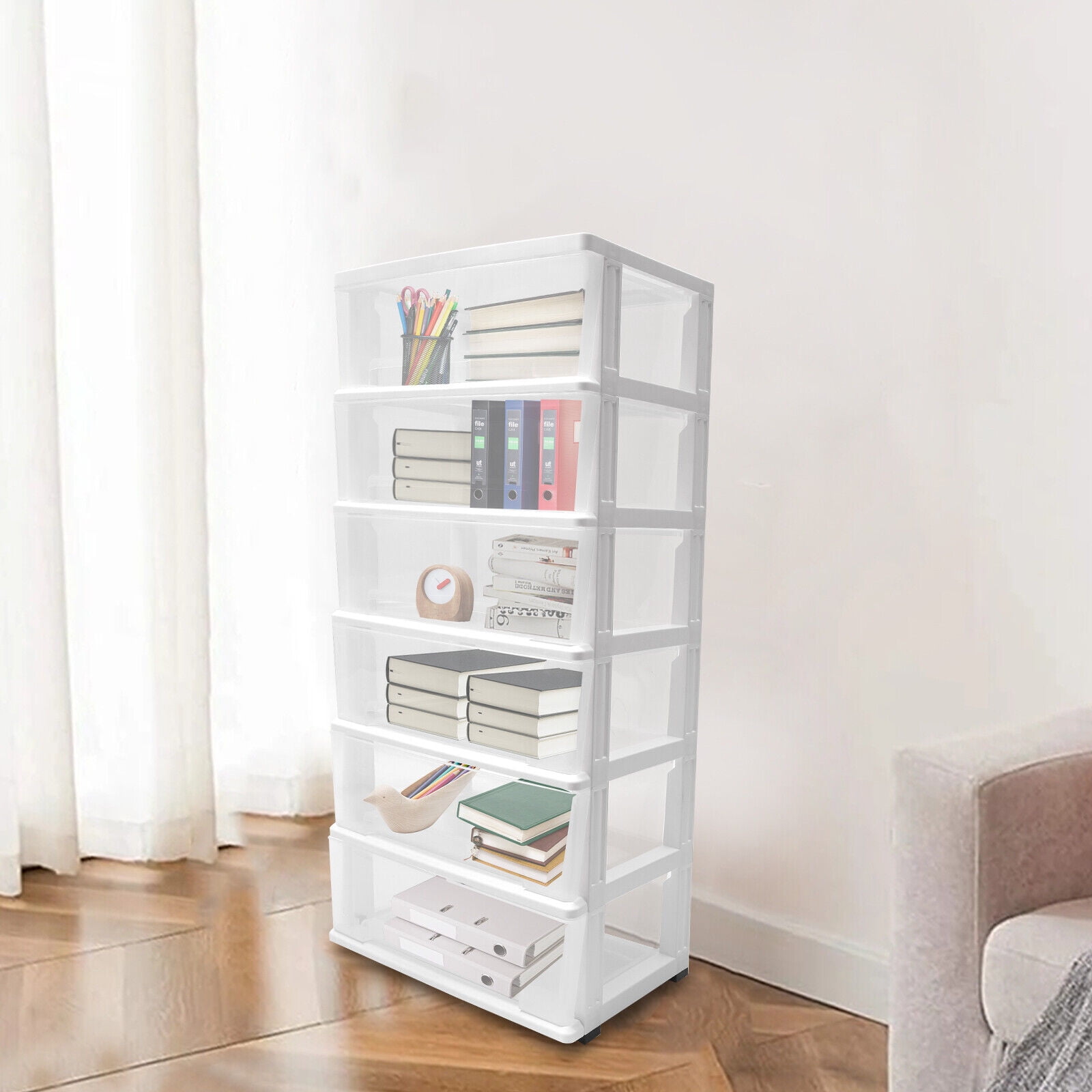 6 Rolling Storage Carts,Rolling Storage Cart,Storage Tower for Closet ...