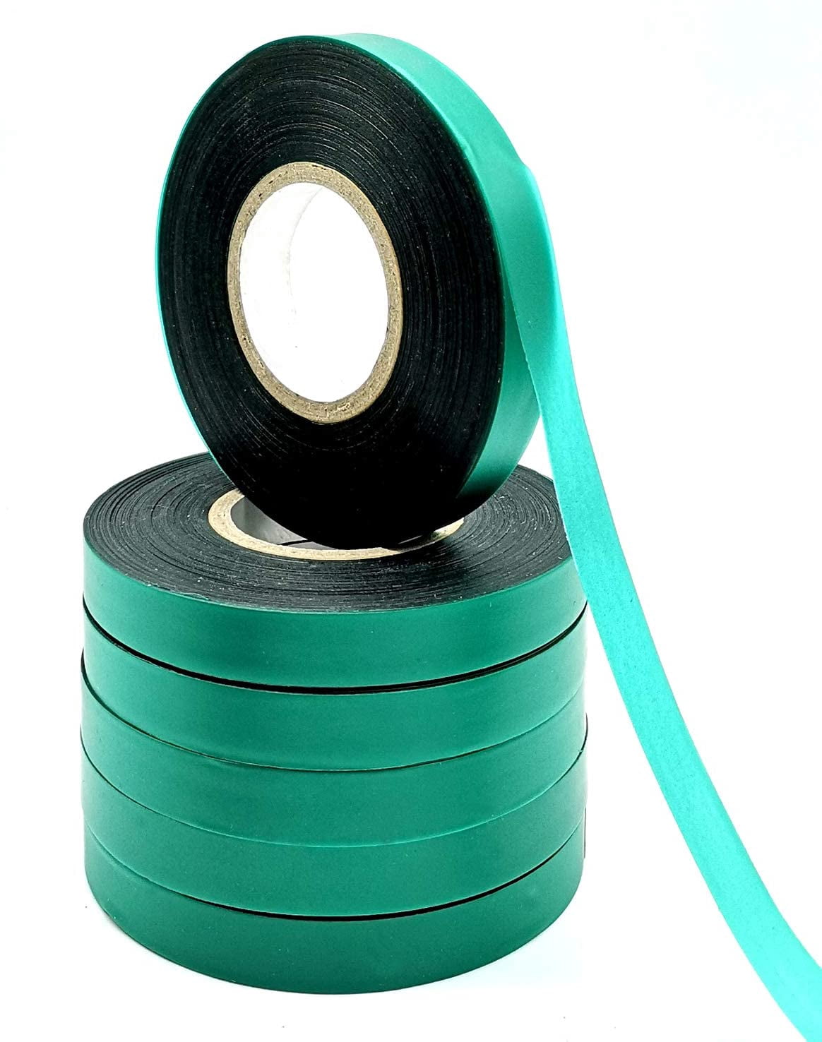6 Rolls 150 Feet Stretch Tie Tape 0.5 Inch Garden Tie Tape Thick Plant ...