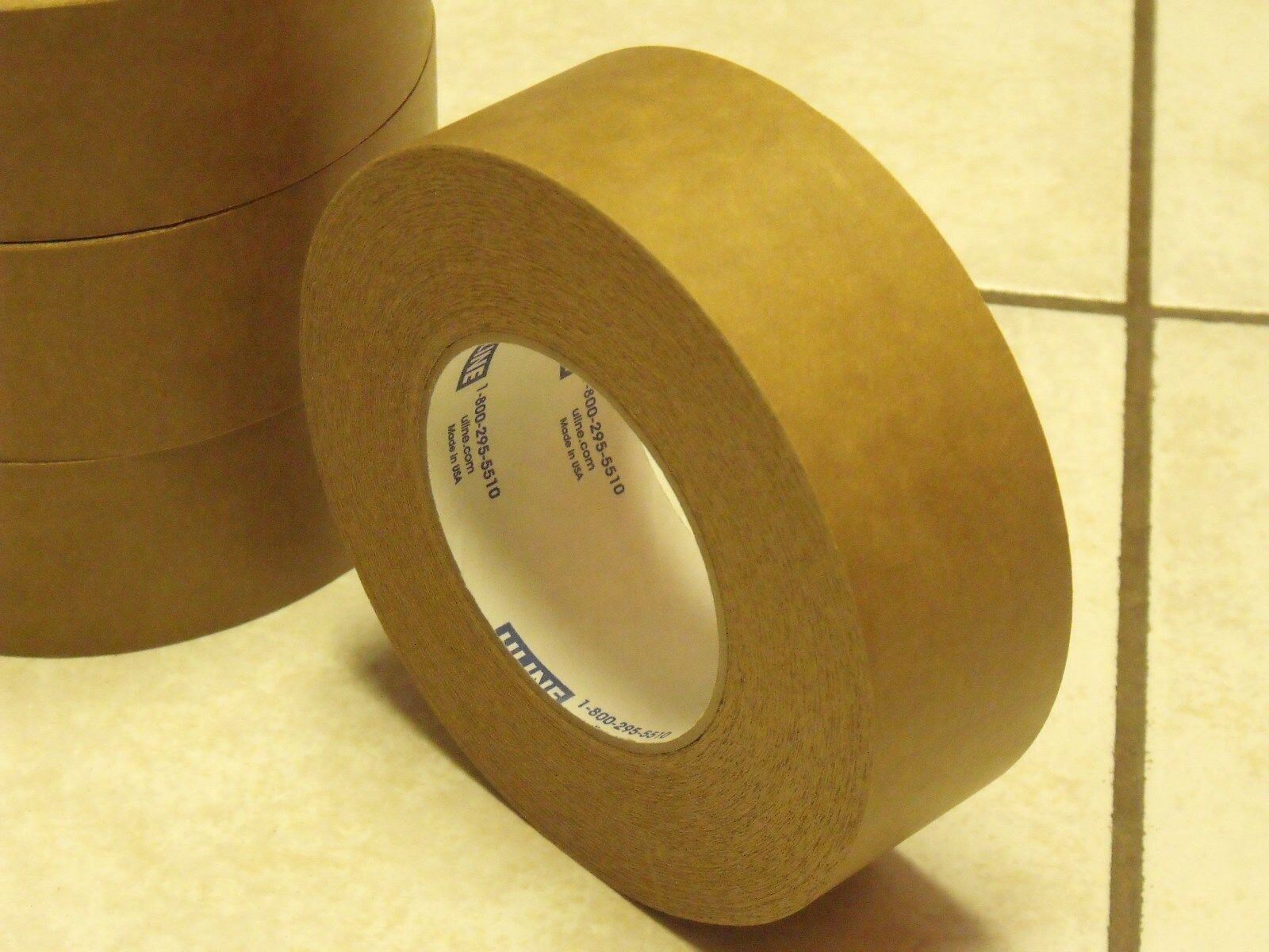 6 Rolls - 180 Ft Each - SELF ADHESIVE KRAFT TAPE by ULINE - Walmart.com