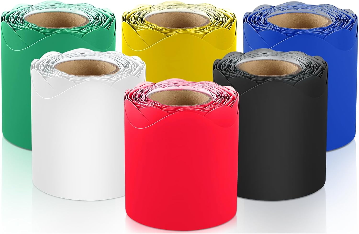 6 Rolls 198 Ft Bulletin Board Borders for Classroom, Bulletin Board ... 6 Rolls 198 Ft Bulletin Board Borders for Classroom, Bulletin Board ...