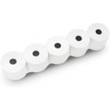 (6 Rolls) 2 1/4 x 150 ft, White, adding machine tape Paper Rolls ...