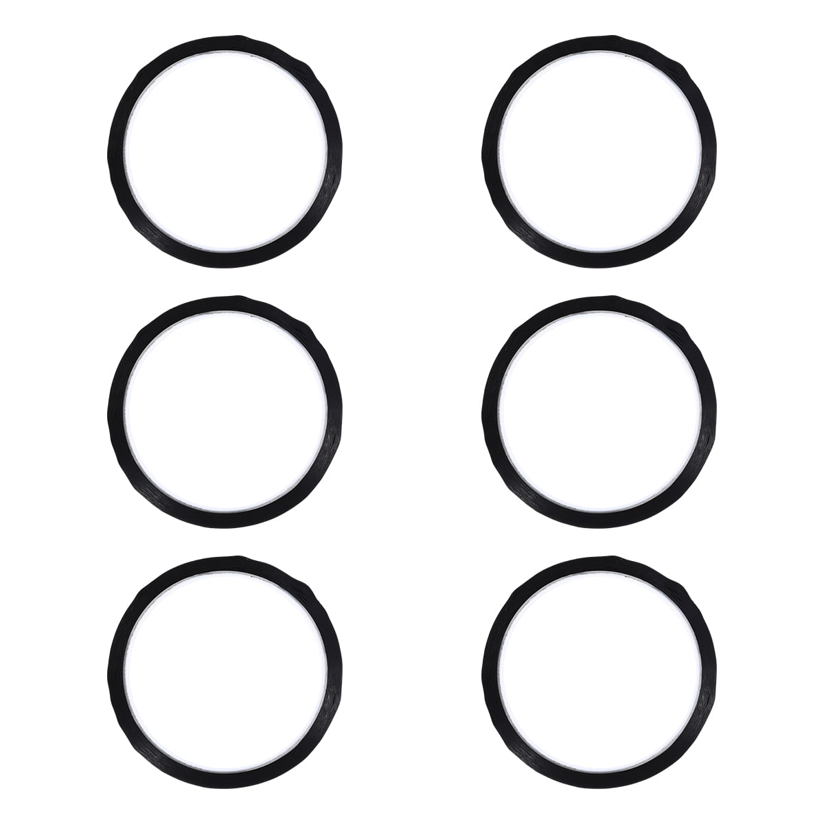 6 Rolls Adhesive Tape Tape for Marking Desktop Positioning Tape Dry ...