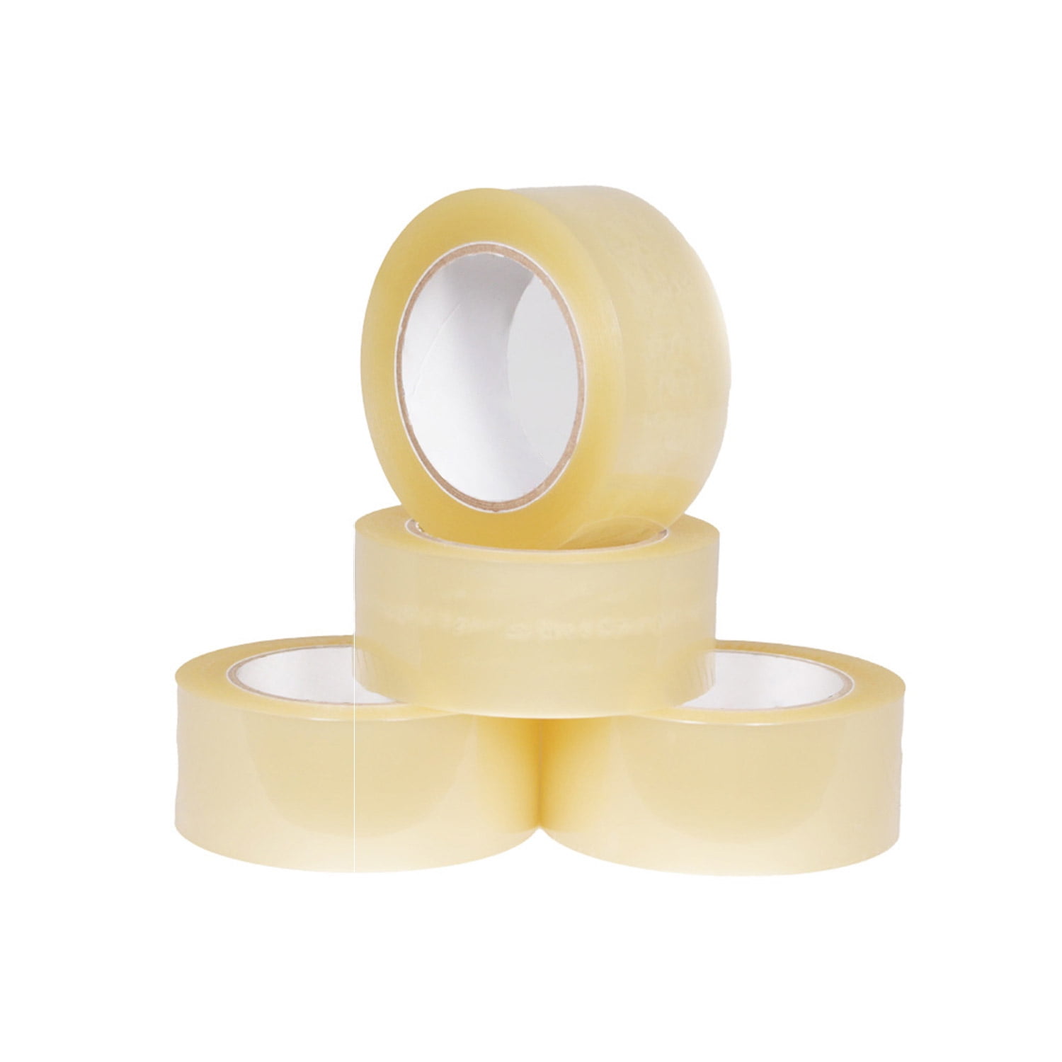 6 Rolls Clear Carton Box Sealing Packing Tape 2.3 Mil Thick 1.88 Inch x ...
