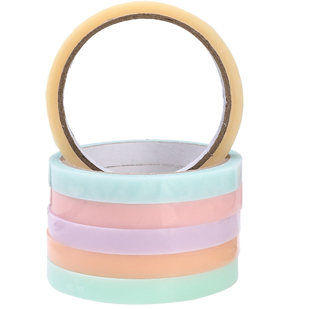 6 Rolls Dip Ball Tape DIY Adhesive Japanese Decor Stickers Sticky Tapes ...