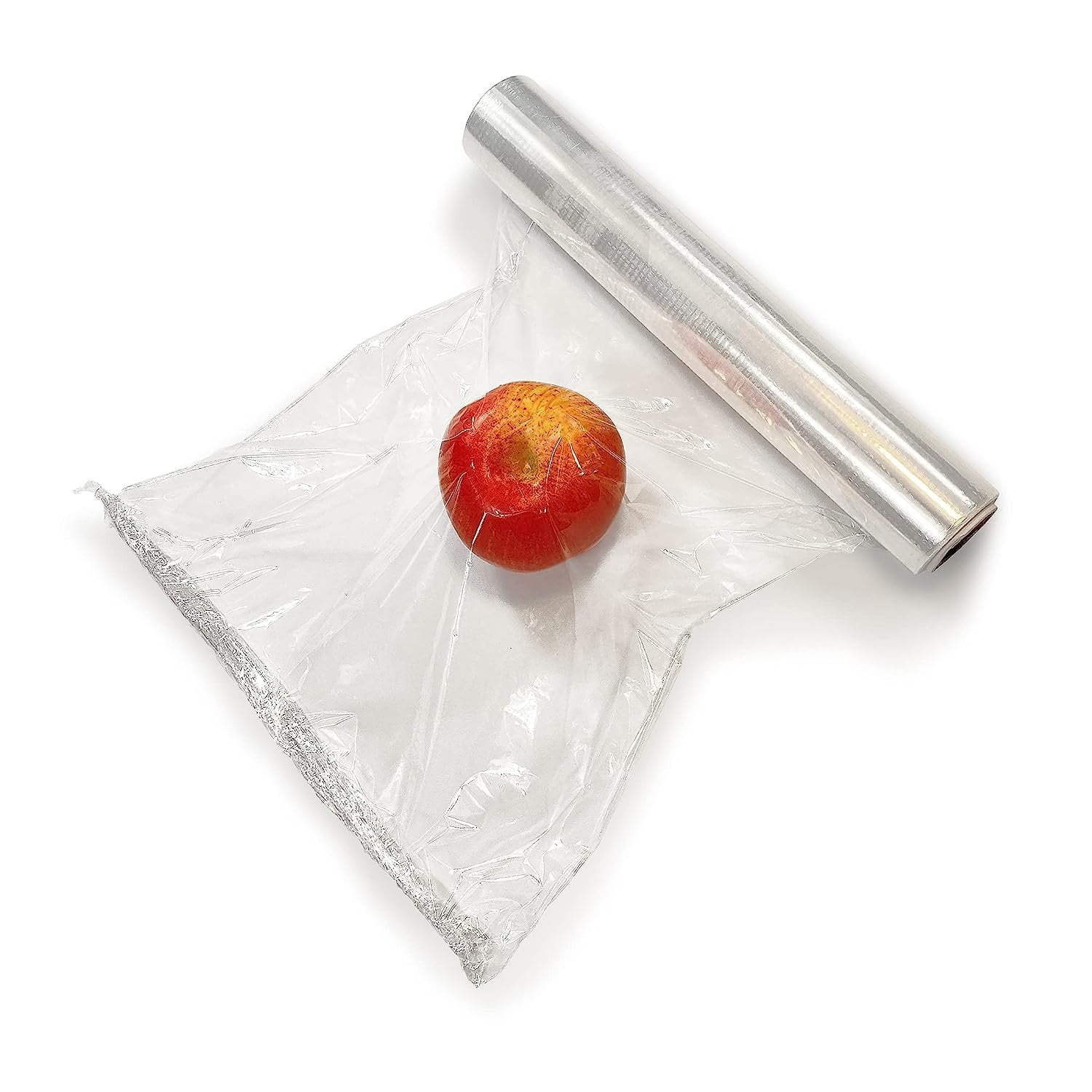 6 Rolls of Food Service Film 12" x 2000' with Cutter Box. PVC Food Wrap ...