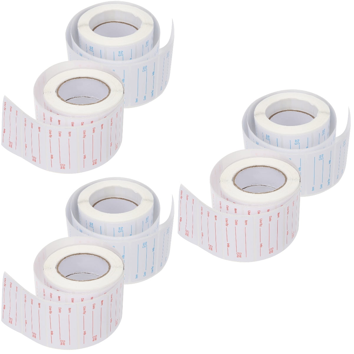 MERRYHAPY Food Storage Labels, Assorted Colors, Removable, Writable ...