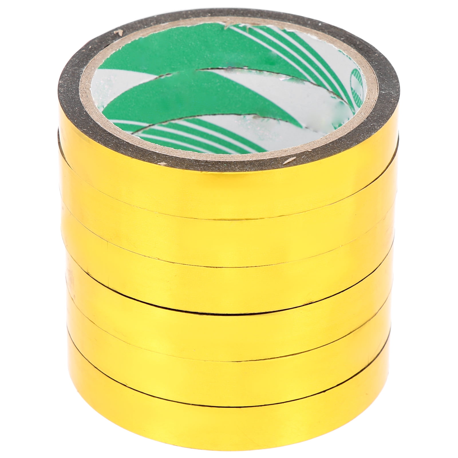 6 Rolls Gold Stationery Tape Hexagon Acoustic Decorative DIY - Walmart.com