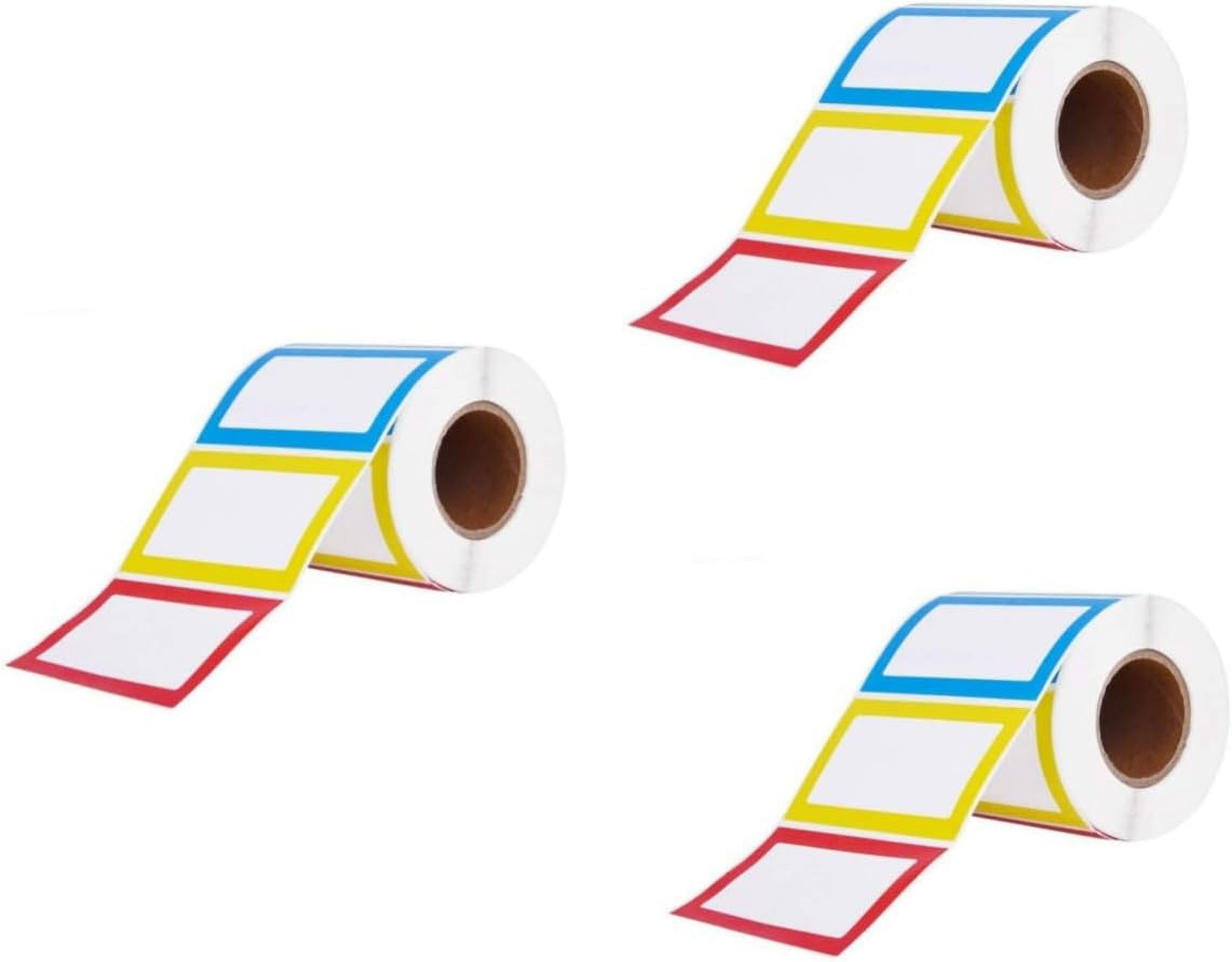 6 Rolls Name Labels for Clothes Kids Labels for School Label Stickers ...