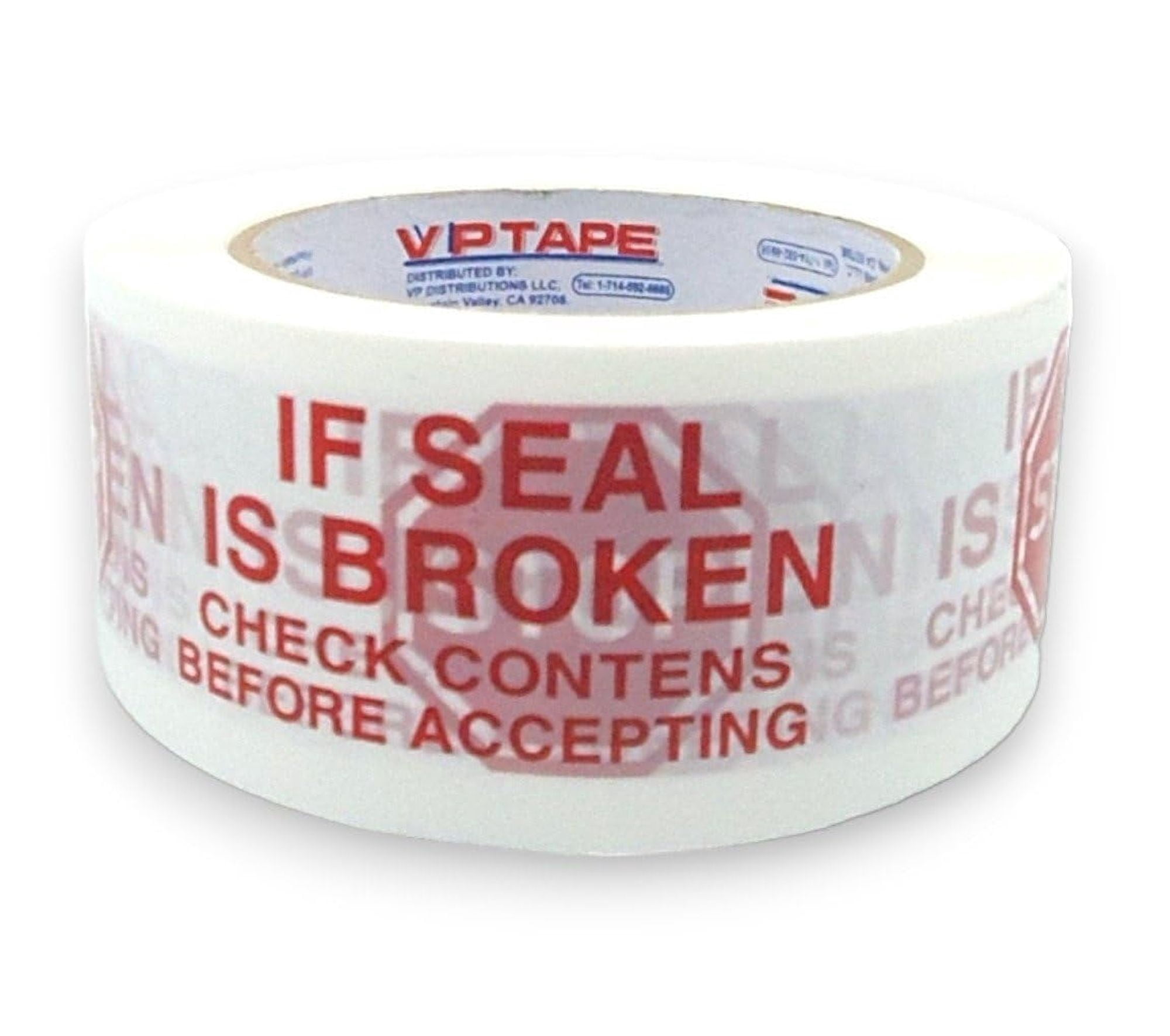 6 Rolls Pre-Printed IF Seal is Broken Check Contents Before Accepting 2 ...